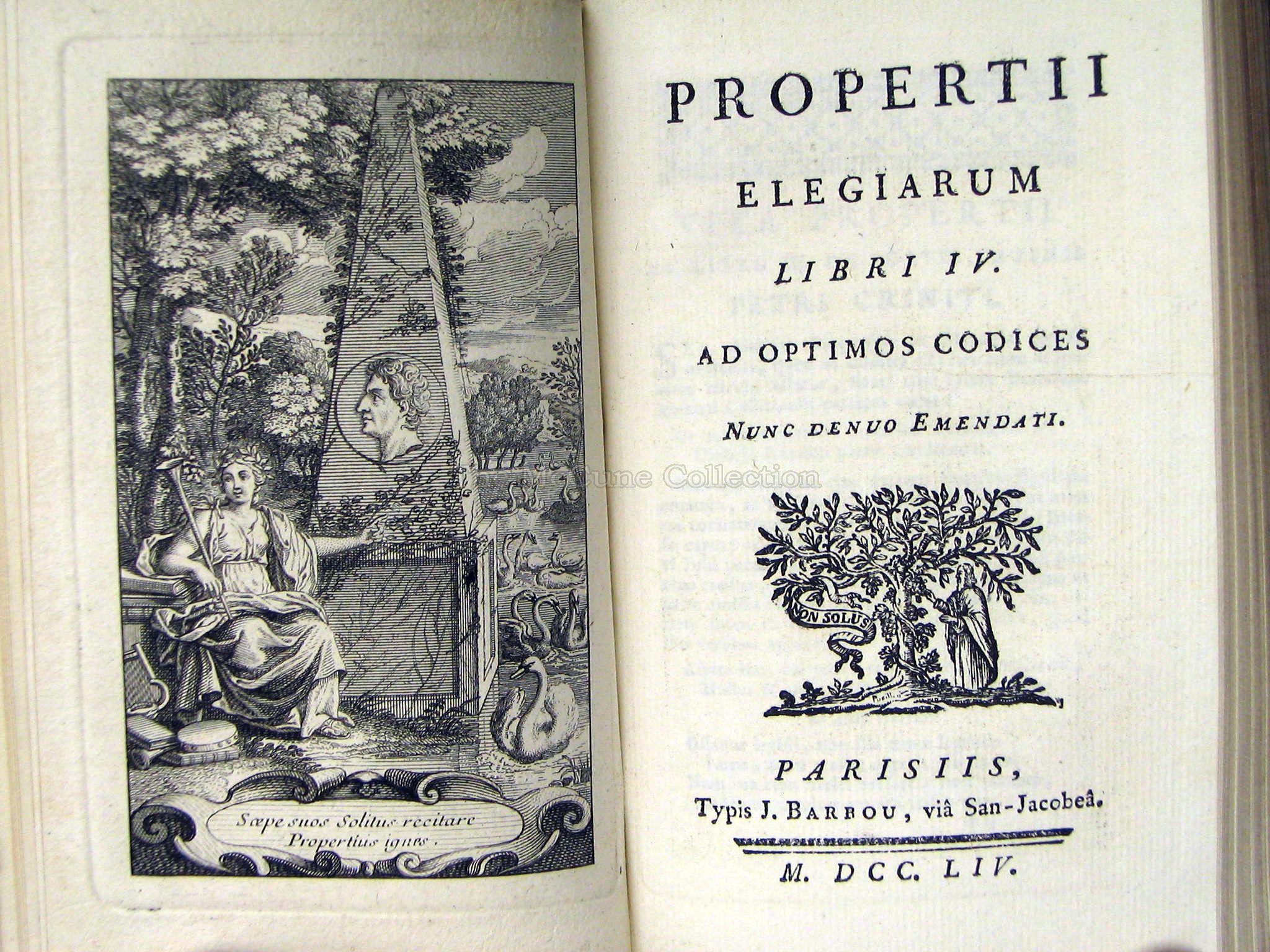 Catullus, Tibullus Et Propertius • The McCune Collection